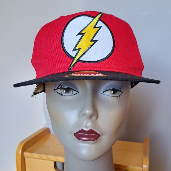 DC Comics | Accessories | Youth Vintage Dc Comics The Flash Snap Back ...